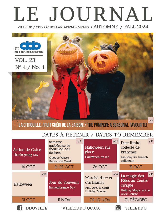 Le Journal – Octobre 2024 – Ville de Dollard-des-Ormeaux